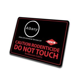 Albany - Caution Rodenticide Label - 1env Solutions