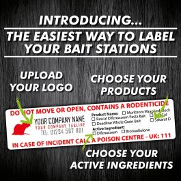 Bait Warning Label Designer - Personalised Labels (pk100) | 1Env Pest ...