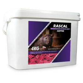 Rascal Brodifacoum 50 Multi-Edge Block 4kg | 1Env Pest Control Products ...