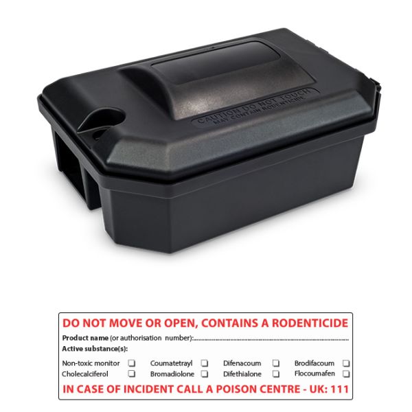 Rotech® Bullet Rat Boxes & Labels (10 Pack) - Misprint On Boxes | 1Env ...